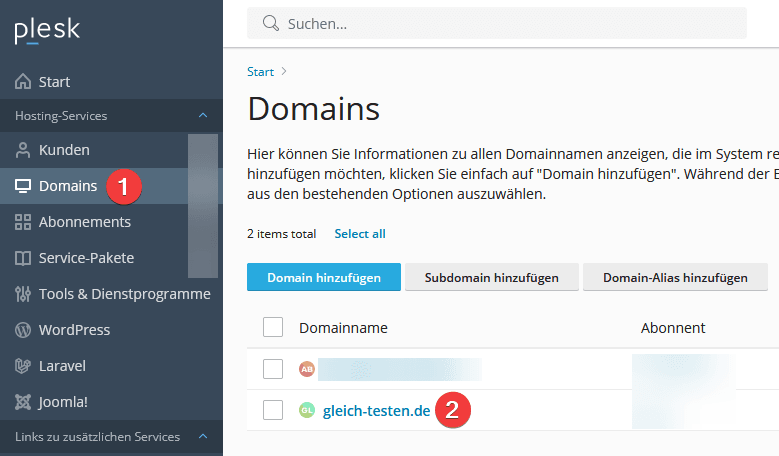 Wie deaktiviere ich den Virenschutz in Plesk? - Power-Netz